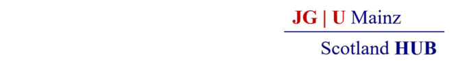 JGU Mainz Scotland Hub